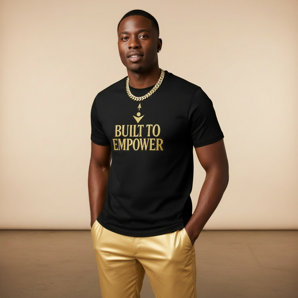 "Built To Empower" T- Shirt – SPAZZZ26